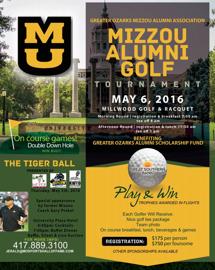 Coach Pinkel to speak at Tiger Ball & Scholarship Auction on May 5 ...