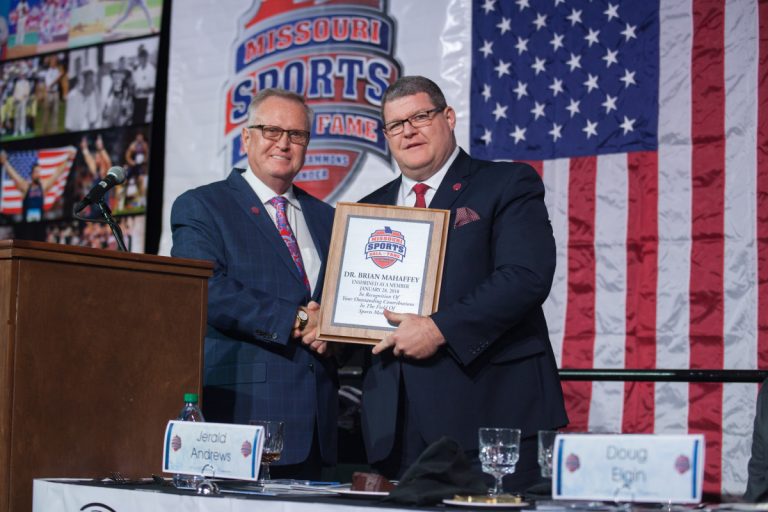 Dr. Brian Mahaffey – Missouri Sports Hall of Fame