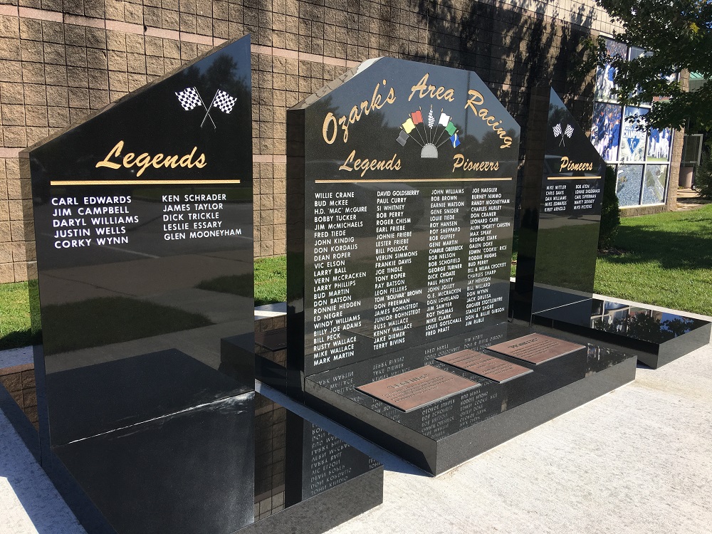 Hall of Fame unveils 7600-pound Ozarks Racers monument – Missouri ...