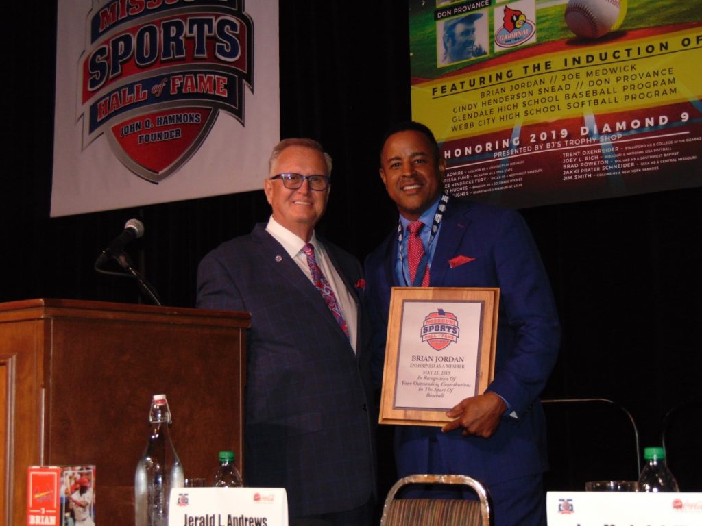 Brian Jordan – Missouri Sports Hall of Fame