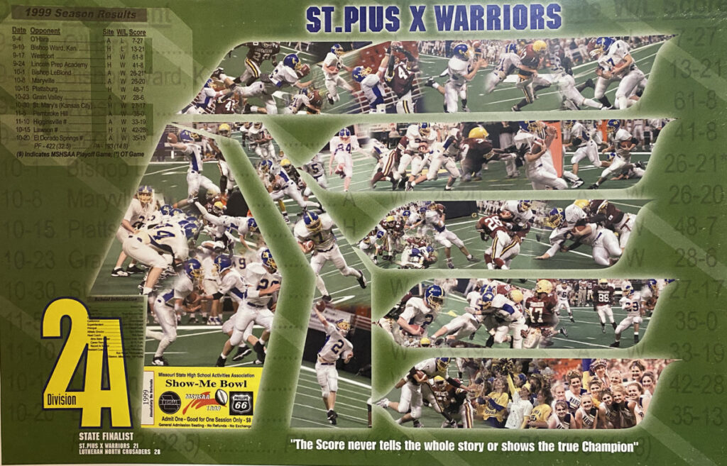 St. Pius X High School Football 1998-2002 Era - Missouri Sports Hall of ...