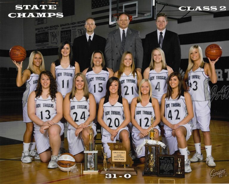 2009 Sparta High School Girls Basketball State Championship Team ...