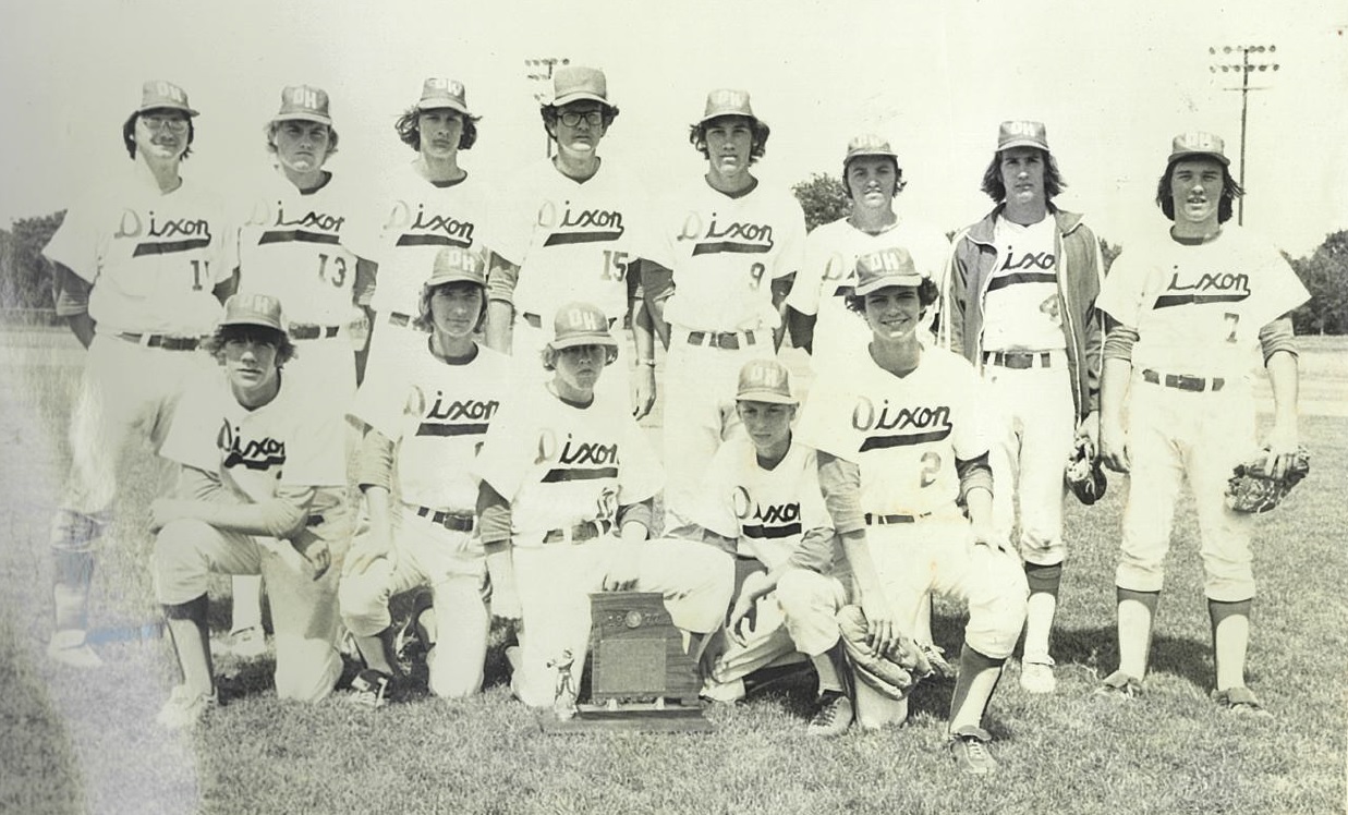 Dixon High School Baseball Era 1976-1978 – Missouri Sports Hall of Fame