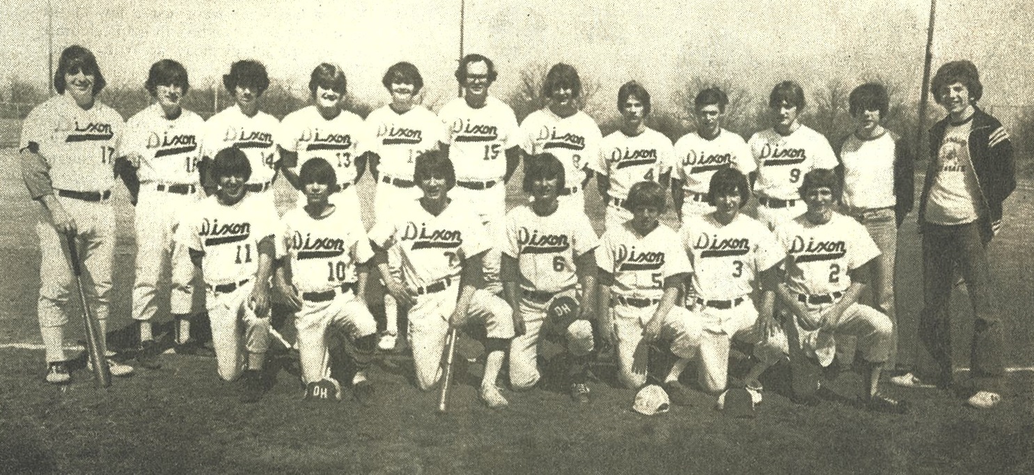 Dixon High School Baseball Era 1976-1978 – Missouri Sports Hall of Fame