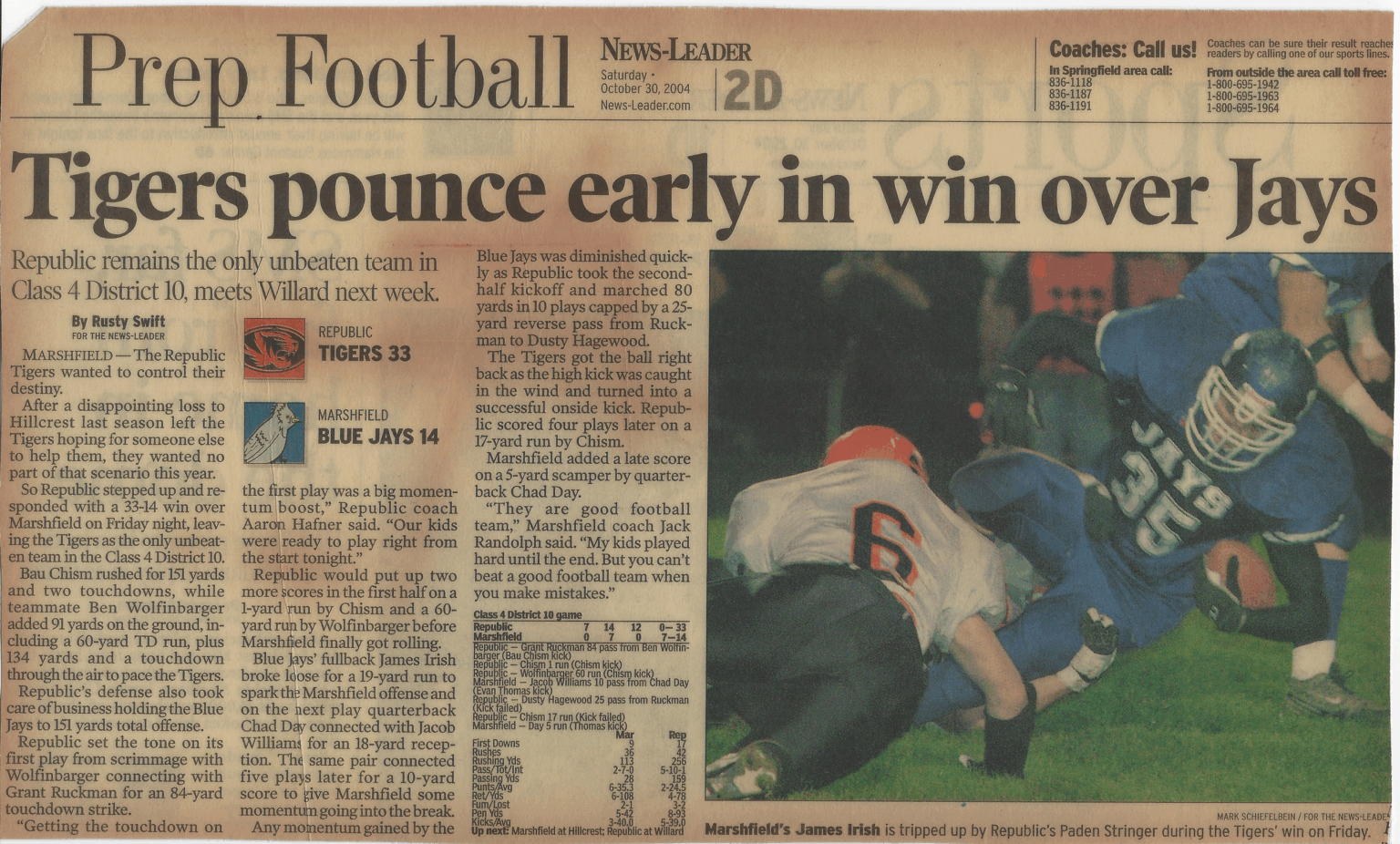 Stringer Football Family – Missouri Sports Hall of Fame