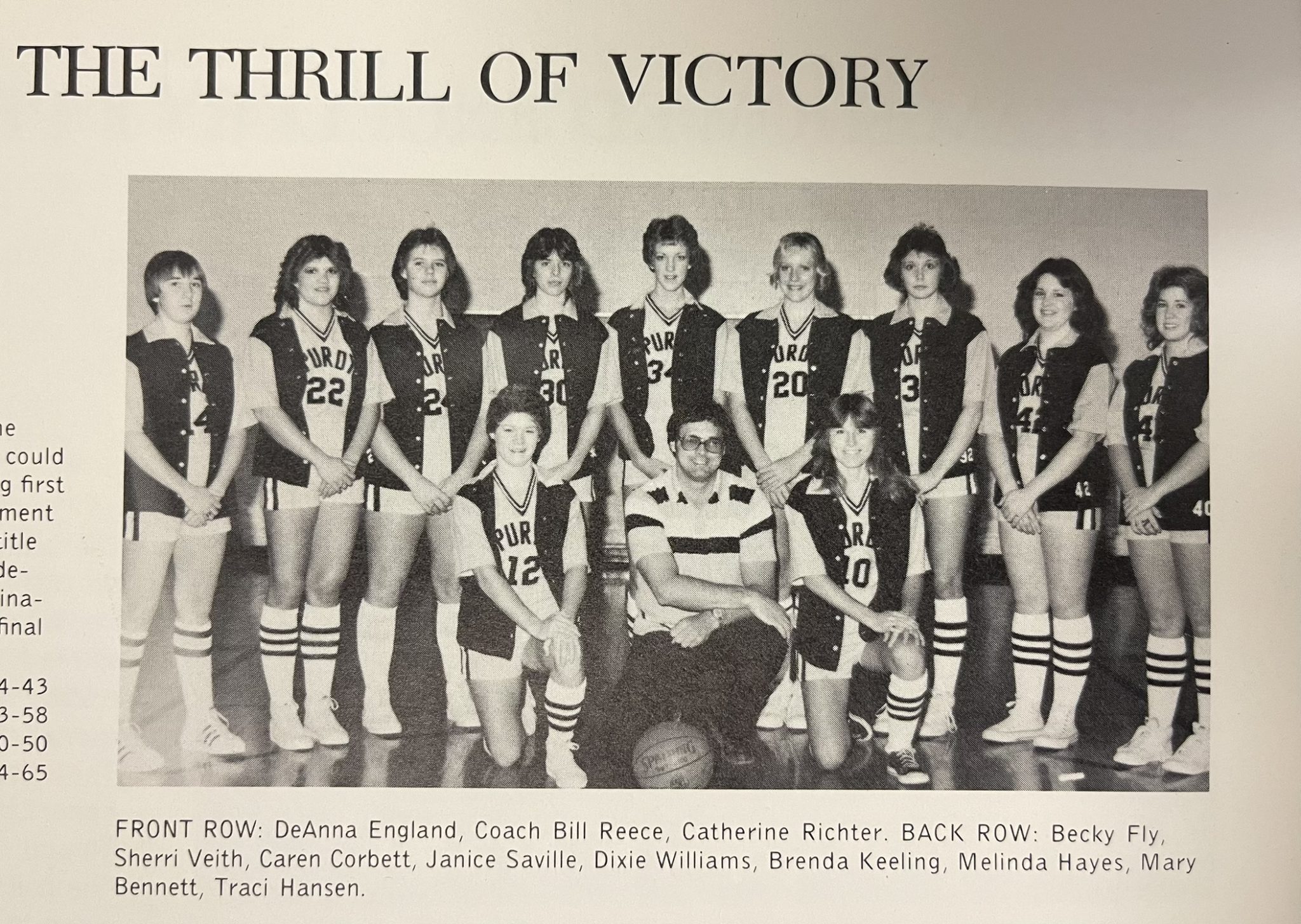 Purdy High School Girls Basketball 1980-1982 Era – Missouri Sports Hall ...